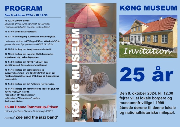 Køng Museums 25 års jubilæum